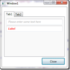 Piotr Włodek's Tech Blog: Watermark effect for WPF’s TextBox and ...